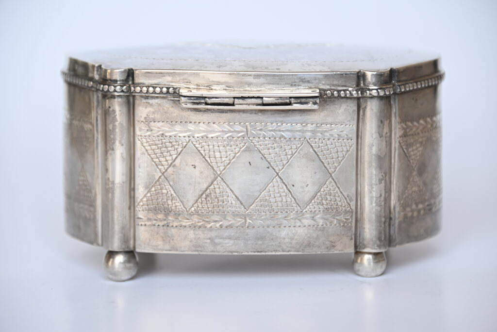 Srebrna cukiernica, Kraków, lata 1920. | ArtKrak Auction House